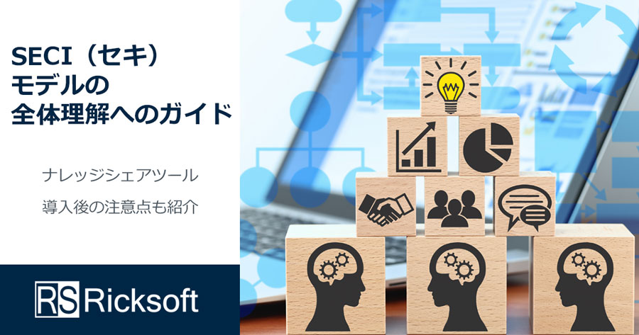SECI（セキ）モデルの全体理解へのガイド｜ナレッジシェアツール導入後の注意点も紹介 ｜ リックソフト株式会社